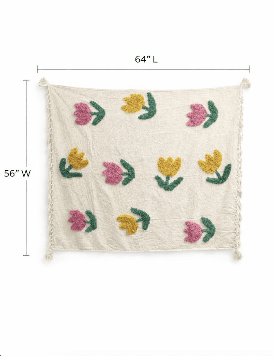 Tufted Decorative throw – Respun